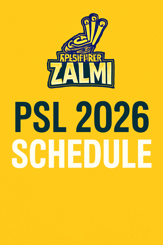 Lahore Qalandars PSL 2026 Schedule – Full Fixtures & Match Timings (PSL 11)